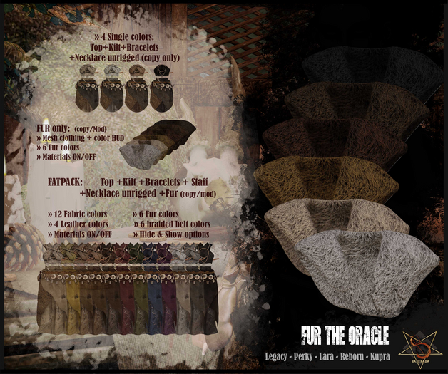 Second Life Marketplace Rks Fur The Oracle Fatpack